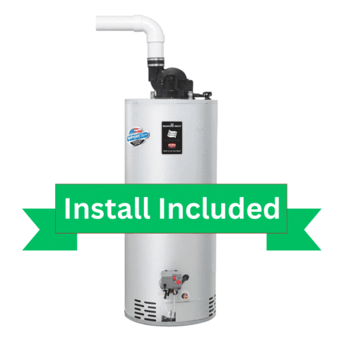 Bradford White 50 Gallon Power Vent Water Heater – Reliable Hot Water